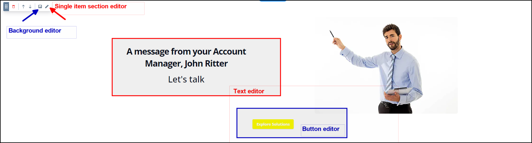 Designing a Single Item Section BuyEx3.0